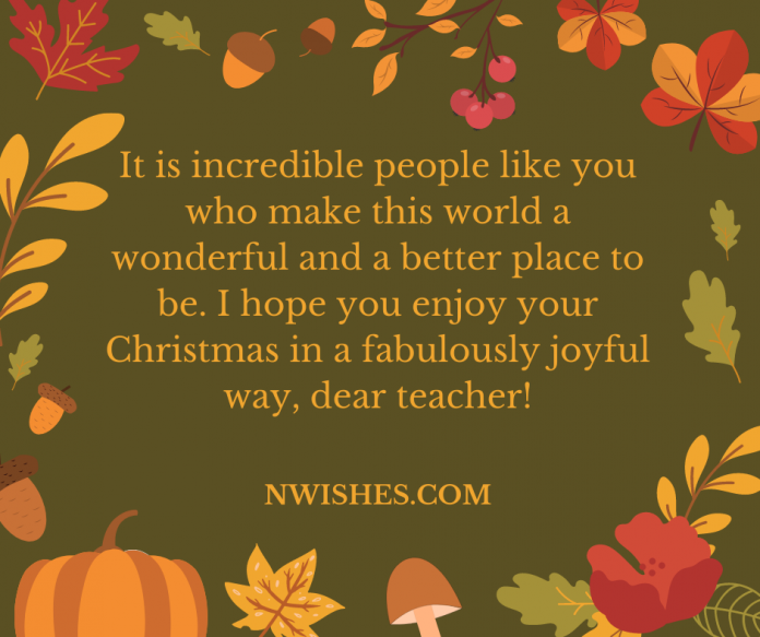Christmas Wishes from Students to Teachers: Heartfelt Appreciation