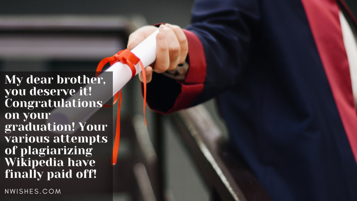 Best Graduation Wishes for Brother: Celebrate Success with Heartfelt ...