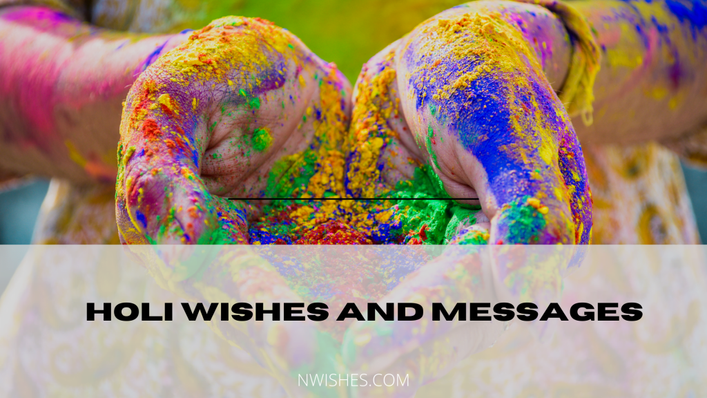 Joyful Happy Holi Wishes: Colorful SMS & Images