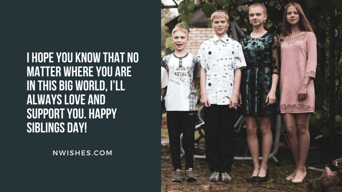 Express Love: Siblings Day Wishes, Messages, and Greetings Galore!