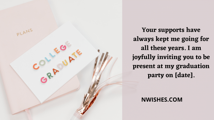 Graduation Party Invitation Messages and Wishes: Spread Joy and Cheers!