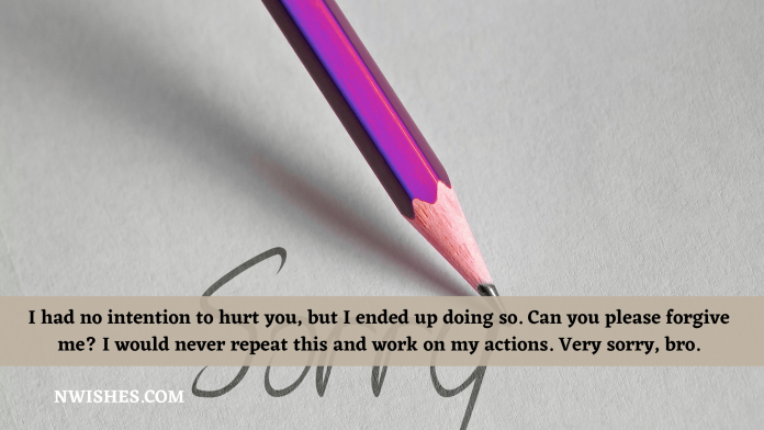 Apology Messages for Brother: Repair Bonds with Love